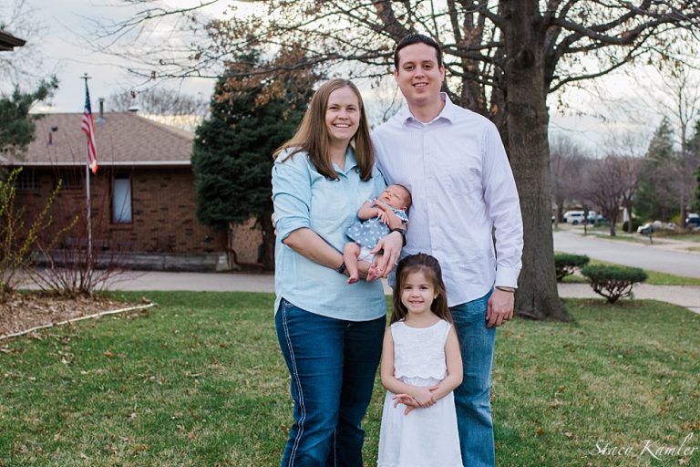 Everly | Newborn | Sisters - Stacy Kamler Photography